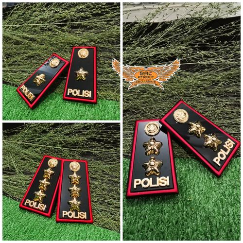 Jual pangkat pdh polisi KOMPOL/AKBP/KOMBES Lis merah - KOMBES - Kab ...
