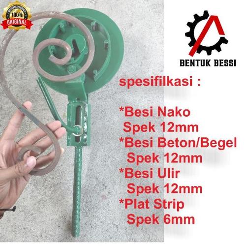 Jual [ TERLARIS ] Alat Bending Besi Penekuk Besi Bending Nako Beton ...