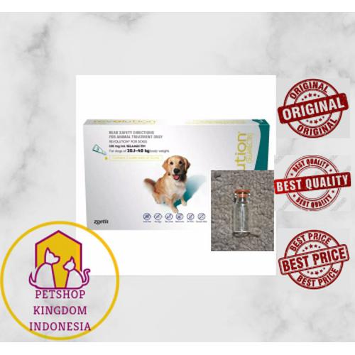 Jual Obat Kutu Revolution Dog Anjing Besar Teal 20-40 kg per pcs Repack ...