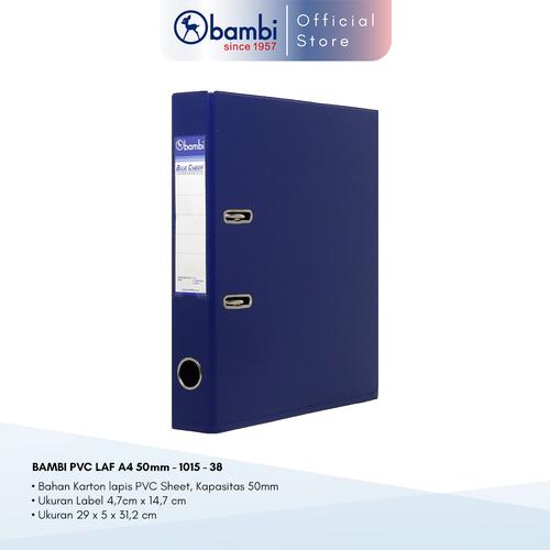Promo Bambi Ordner A4 MID SIZE 50 mm PVC Lever Arch File A4 kode 1015 ...