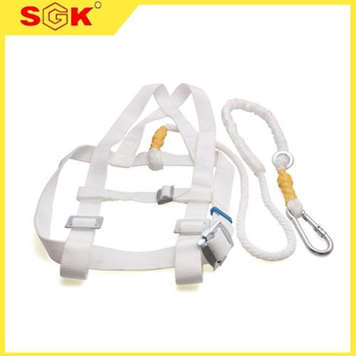 Jual Safety belt body harness single hook / double back safety belt ...
