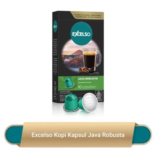 Jual Excelso Kopi Kapsul Java Robusta Coffee Capsule Nespresso compatible - Jakarta Utara ...
