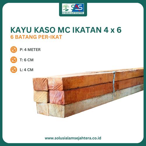 Jual Kayu kaso 4x6 MC ikatan meranti campuran asal Lampung - Perkubik ...