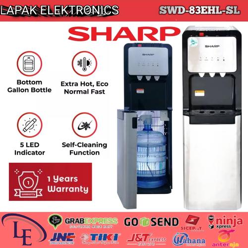 Jual Dispenser Galon Bawah SHARP SWD 83EHL SL WATER DISPENSER GALON ...