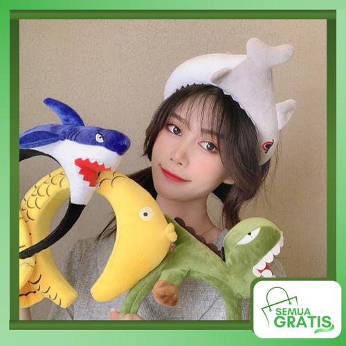 Jual Semua Gratis - Bando Boneka Karakter / Fluffy Hairband Boneka ...