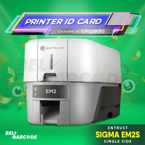 Jual ID Card Printer Entrust Sigma EM2 Simplex Single Side Cetak Kartu ...