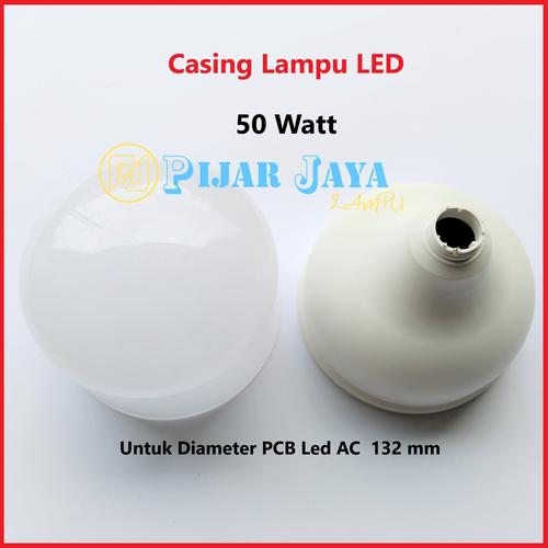 Jual Casing Lampu LED 50 Watt D - 132 MM Model Kapsul T-Bulb 50W - Kota ...