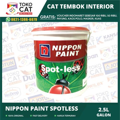 Jual Cat Tembok Nippon Paint Spotless Tinting ( Bisa Request Warna ) 2 ...