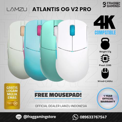 Jual Lamzu Atlantis OG V2 Pro Wireless Superlight Gaming Mouse ...