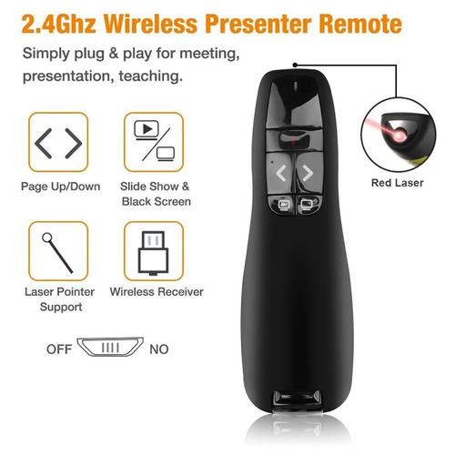 Jual Wireless Presenter Laser Pointer Profftech P400 - LASER HIJAU ...