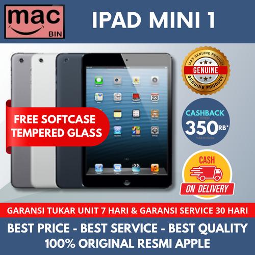 Jual iPad Mini 1 Wifi Cellular 128GB 64GB 32GB Second Like New Original - WIFI ONLY, 16GB - Kota ...