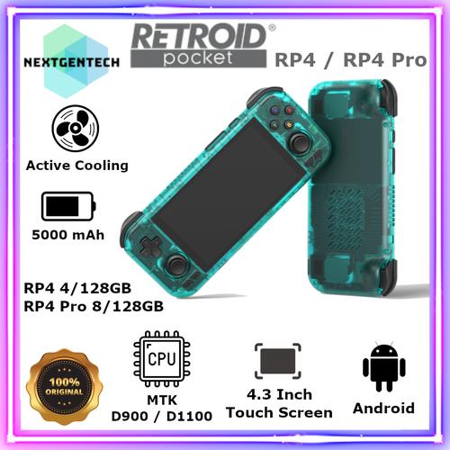 Jual Retroid Pocket 4 Pro / 4 Handheld Game Console Retro Android ...