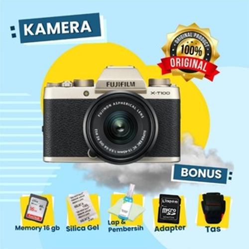 Jual FUJIFILM XT100 Kit Second Video 4k Resmi Original Garansi Siap ...