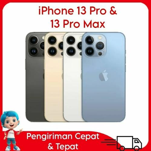 Jual iPhone 13 pro & pro max 128gb second original 100% mulus - Hitam ...