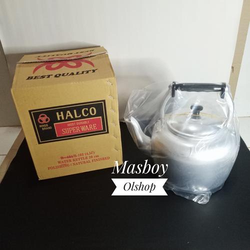 Jual Teko Alumunium HALCO 20 cm Kapasitas 4,5 Liter / Ceret Air Minum - Jakarta Barat - mas boy ...