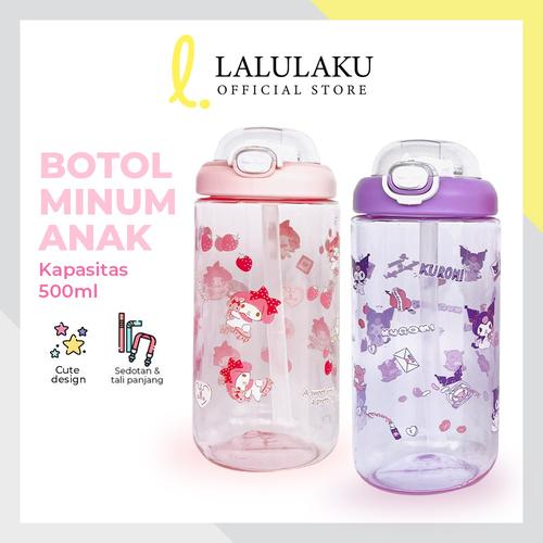 Promo Botol Minum Anak Sekolah Karakter Sanrio / Botol Minum Sedotan ...