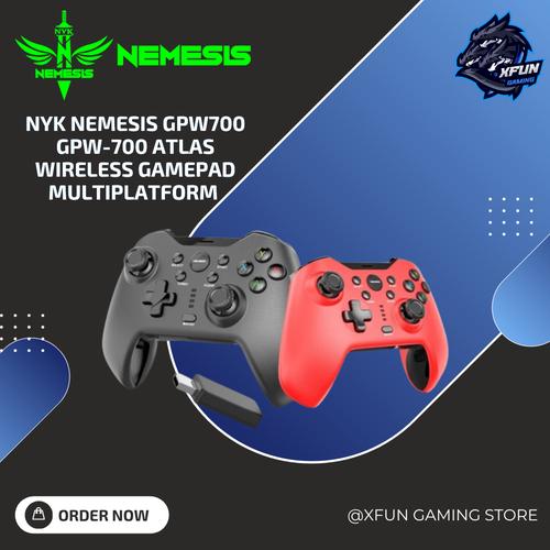 Jual NYK Nemesis GPW700 GPW-700 Atlas Wireless Gamepad Multiplatform ...
