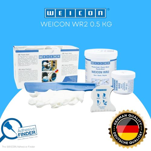 Jual WEICON WR2 Epoxy Resin 500g Plastic Steel for Repair & Gap ...