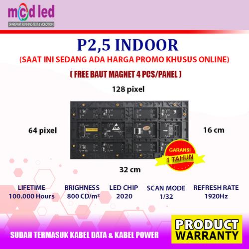 Jual MODUL PANEL MODULE P2,5 P2.5 P4 P5 RGB FULL COLOR INDOOR - p2,5 ...