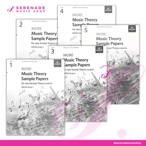 Jual MORE Music Theory Sample Papers ABRSM Grade 1 2 3 4 5 Model ...