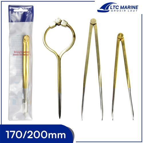 Jual Marine Nautical Brass Chart Divider 170/200mm Impa 371012/13 ...