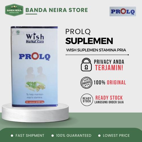 Jual PROLQ PRO LQ Wish / Supelemen Herbal Stamina Pria by Dr. Boyke ...