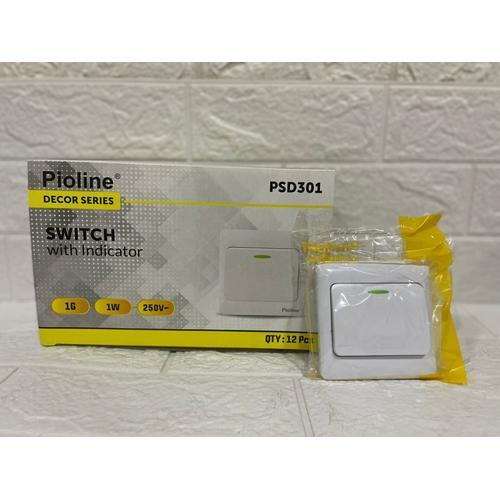 Jual Pioline Saklar Engkel IB Decor Series 1 Gang On - Off PSD 301 ...