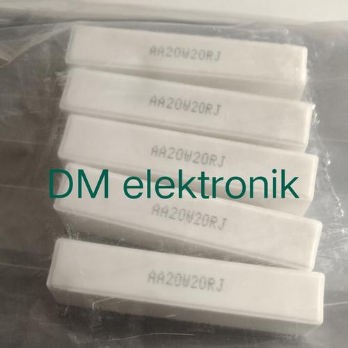 Jual Resistor 20W 20 RJ putih bagus - Jakarta Barat - DM Elektronika ...
