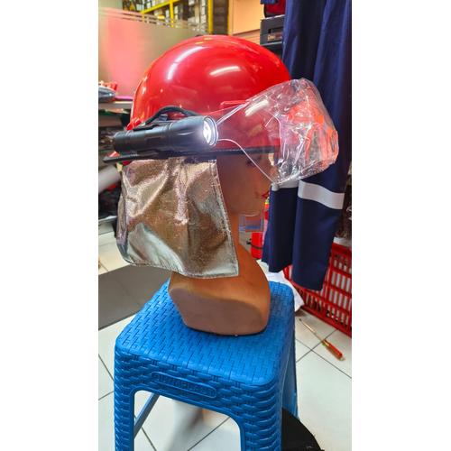Jual Helm Pemadam Kebakaran / Helm Damkar / Merah - TANPA SENTER ...
