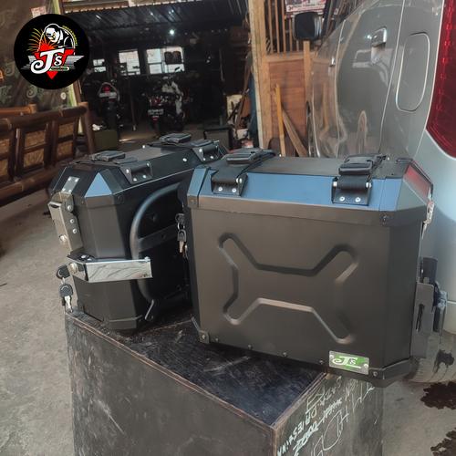 Jual sidebox pannier-box motor, box panier 25L alumunium - Kab. Klaten ...