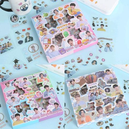 Jual Stiker Nono Momo Blackpink Bts Kuromi 1 box isi 100 lembar ...