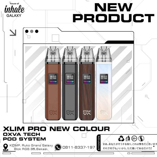 Jual Oxva Xlim Pro New Color 30W 1000mAh Pod Kit by Oxva / Slim Pro ...