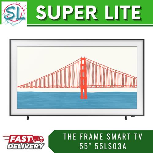 Jual SAMSUNG 55LS03A THE FRAME SMART TV 55 INCH NEW 2021 QA55LS03AAKXXD ...
