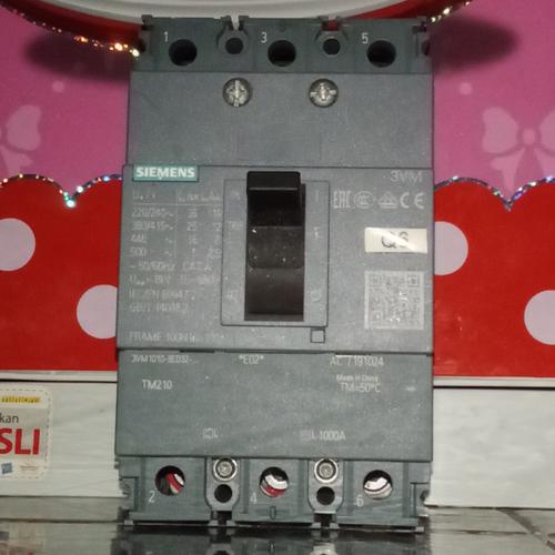 Jual Mccb Siemens 3VM1010-3ED32-0AA0-3P 25KA MCCB 100A 3POLE SIEMENS ...