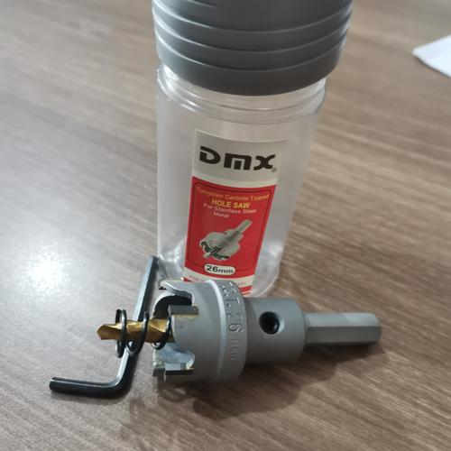 Jual Mata bor Holesaw besi 26 MM TCT DMX mata bor plong lobang ...