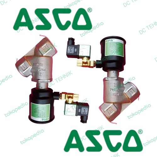 Jual SOLENOID ANGLE SEAT VALVE ASCO CAT NO. E290A401 1" + SCG256B402V 1 ...