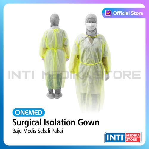 Promo ONEMED - Disposable Surgical ISOLATION GOWN | APD Baju Medis ...