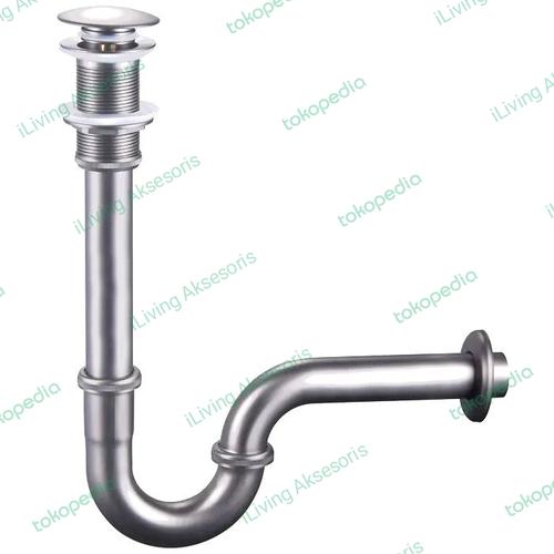 Jual P TRAP BASIN SIFON ANGSA AFUR WASHTAFEL TANPA LUBANG KUNINGAN ...