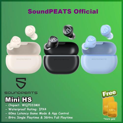 Promo SoundPEATS Mini HS Hi-Res TWS True Wireless Earbuds Earphones ...