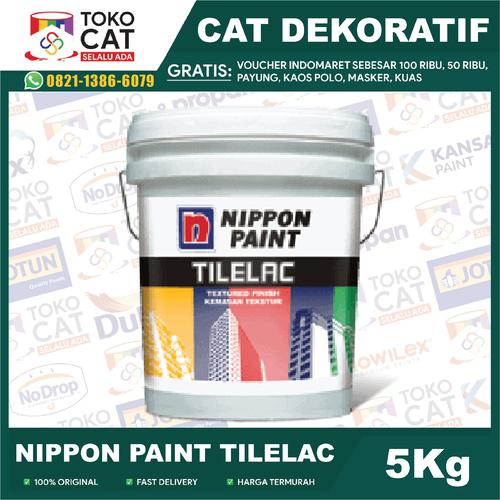 Jual Nippon Paint - Tilelac Textured Paint / Cat Bertekstur - 5 kg ...