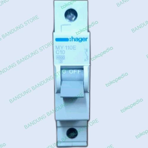 Jual HAGER MCB 10A 1P 220V SNI MCB HAGER 1P 220V 10A MCB 1P 10A 220V HAGER - Kota Bandung ...