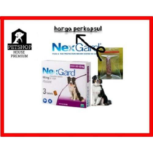 Jual NexGard Large Dog 10 - 25KG HARGA PER PCS - Obat Kutu Anjing ...