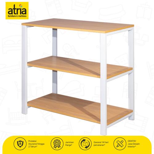 Promo Meja Susun | Meja Multifungsi Atria Siera Walnut/White - 80 Cicil ...