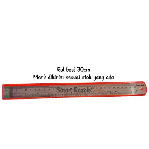 Jual Rol besi 30cm/rol besi/penggaris besi - Kota Padang - Toko_Sinar ...