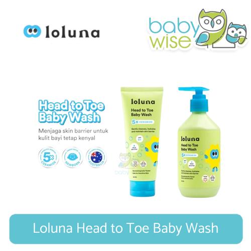 Jual Loluna Head to Toe Baby Wash - Shampoo / Sabun Mandi Anak Bayi ...