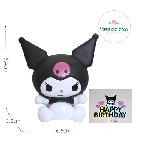 Jual Topper Cake Kuromi Figure / Hiasan Kue Kuromi Sanrio - Jakarta ...