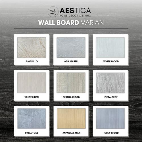 Jual Sample PVC Wall Board Papan Panel Dinding Kayu Marmer Granite ...