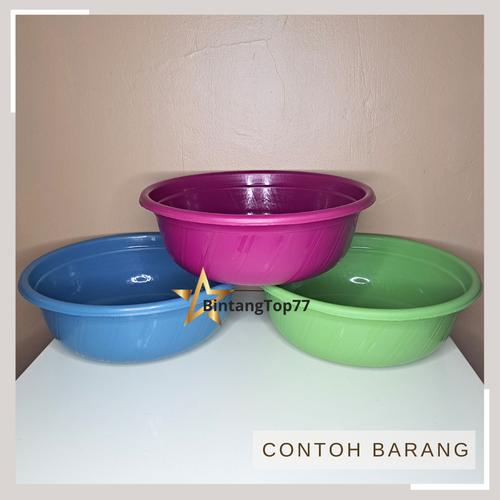 Jual Baskom / Waskom Plastik Pelangi 03 / Baskom Serbaguna - Kota ...