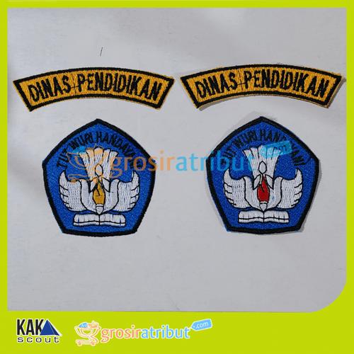 Jual Logo Dinas Pendidikan Bordir | Badge Tut Wuri Handayani Bordir ...