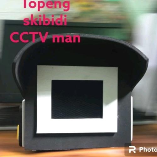Promo Topeng skibidi cctv man, topeng cosplay skinidi toilet - Hitam ...